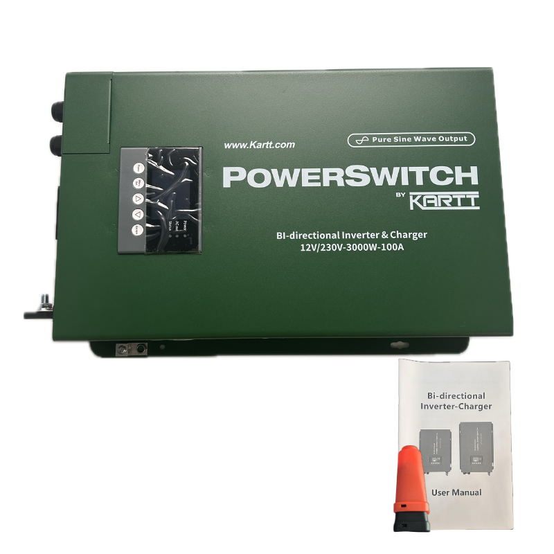 PowerSwitch by KARTT 3kW – 230/12v – 100a AC – 12V Charger – KARTT SHOP